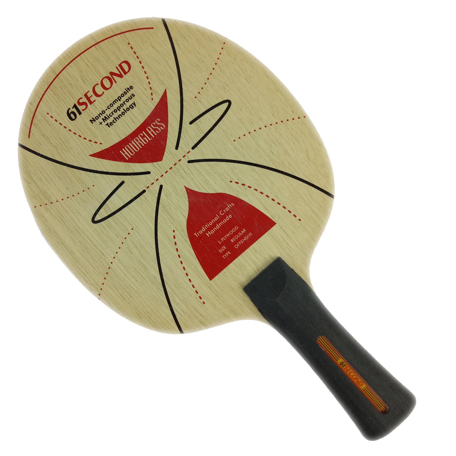 61second HOURGLASS Table Tennis Blade for Table Te... – Grandado