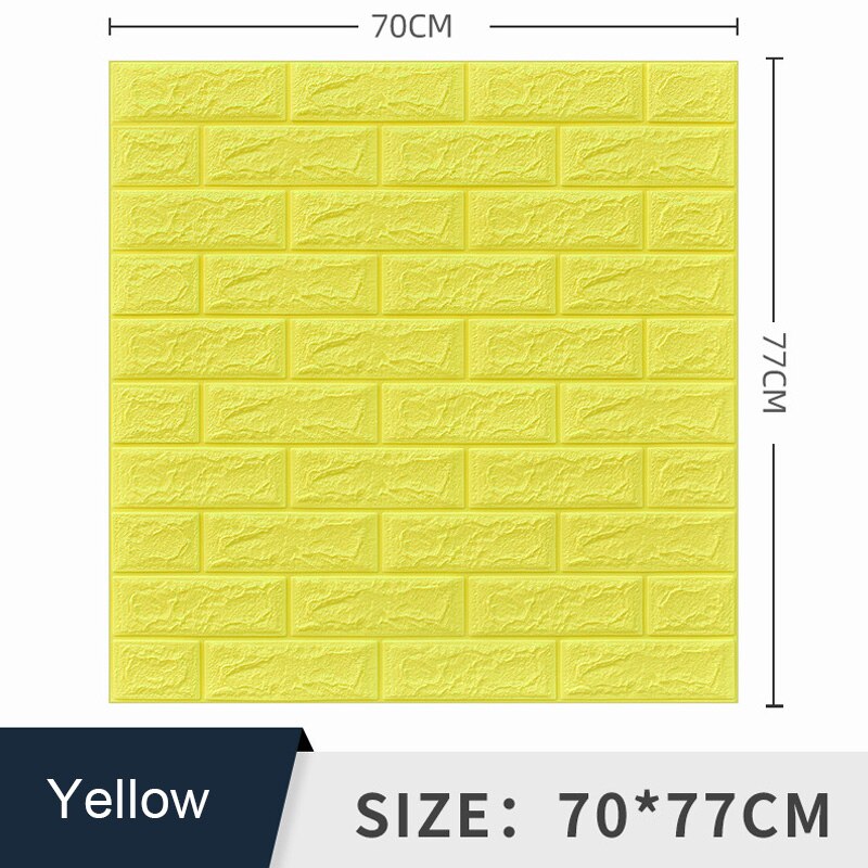 1 PC 3D Wall Sticker Imitation Brick Bedroom Decor... – Vicedeal