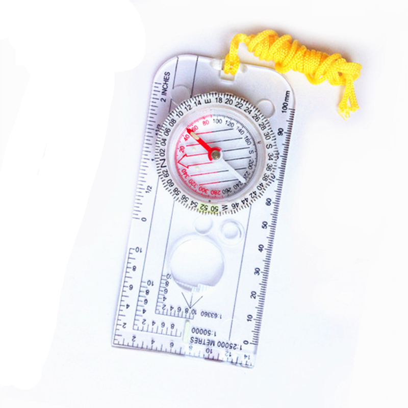 HSEAYM Map Drawing Scale Compasses Survival Tool B... – Vicedeal