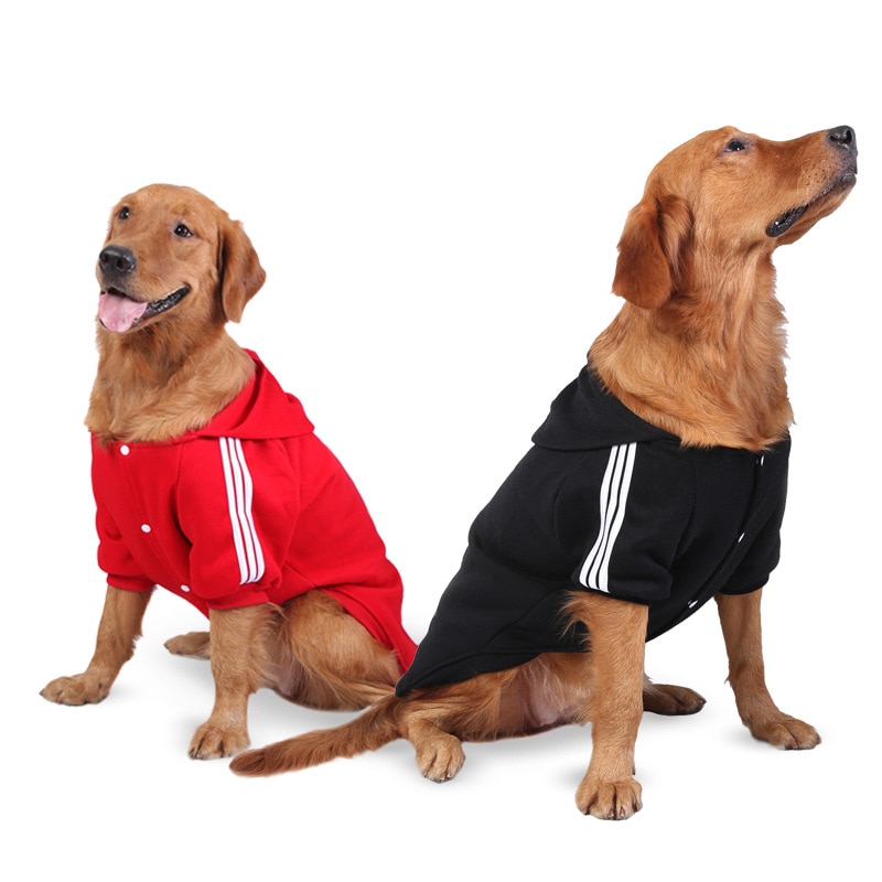 Warm Large Dog Clothes Winter hoodie big dog sweat... – Vicedeal