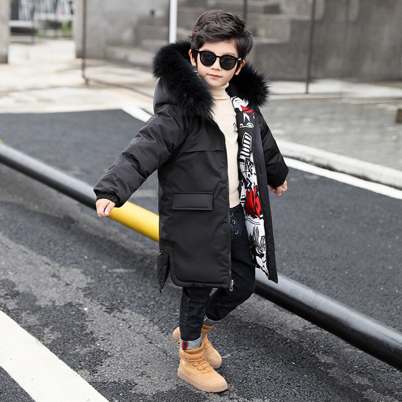 Children's clothing cotton winter big children thi... – Grandado