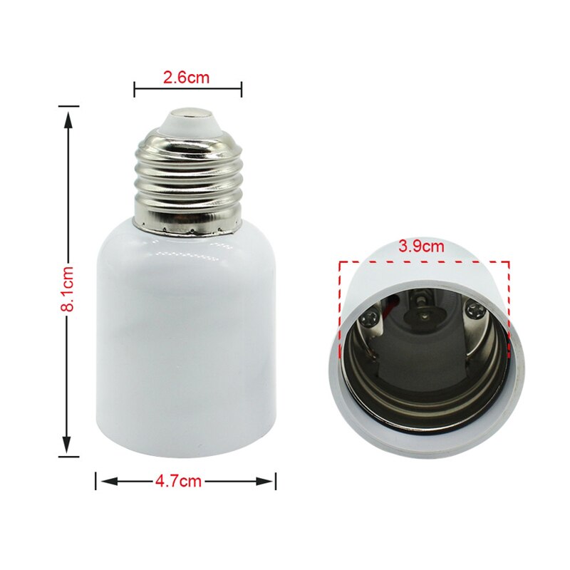 E27 to E40 Lamp Bases Extension Base LED Light Hol... – Grandado