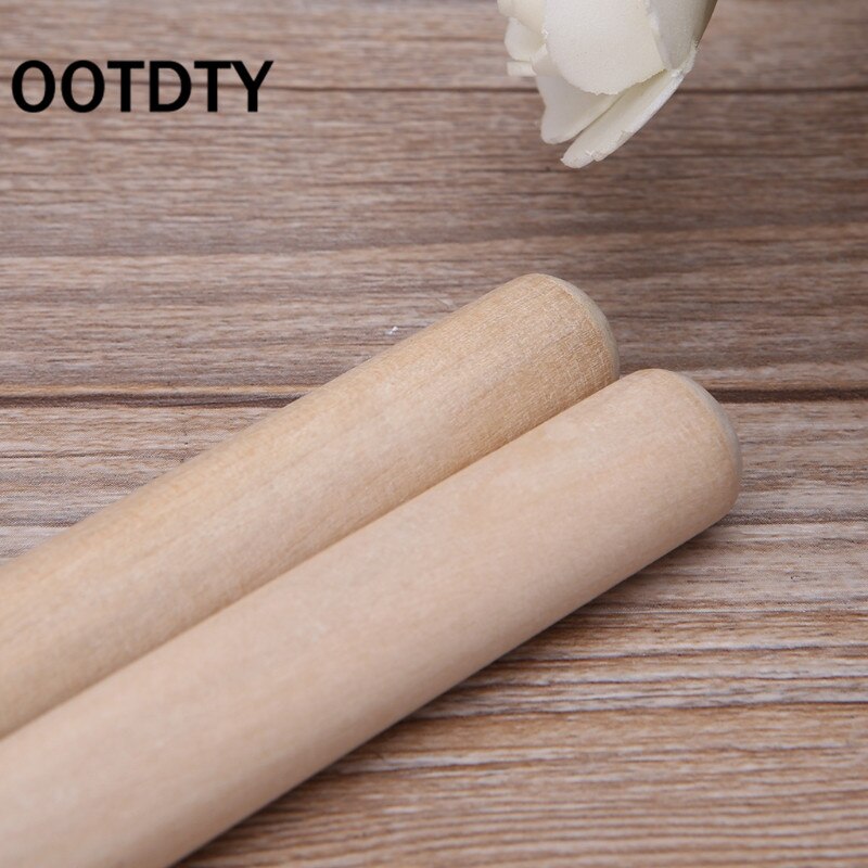 OOTDTY 2pcs Wood Drum Sticks with Smooth Surface D... – Vicedeal