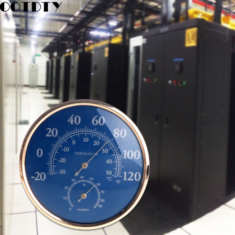 Large Round Thermometer Hygrometer Temperature Hum... – Grandado