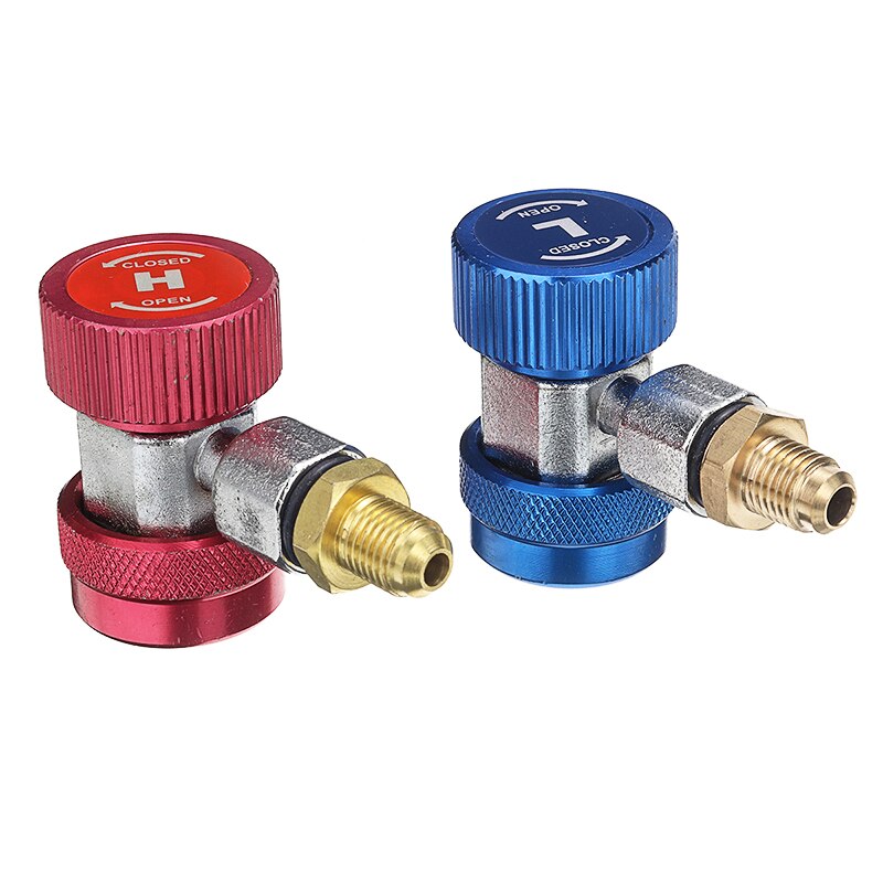 2pcs Car Auto AC Hi/Lo R1234yf Quick Couplers Adap... – Vicedeal