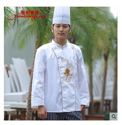 Winter Chef Uniform Kok Uniform Chef Jas Lange mou... – Vicedeal
