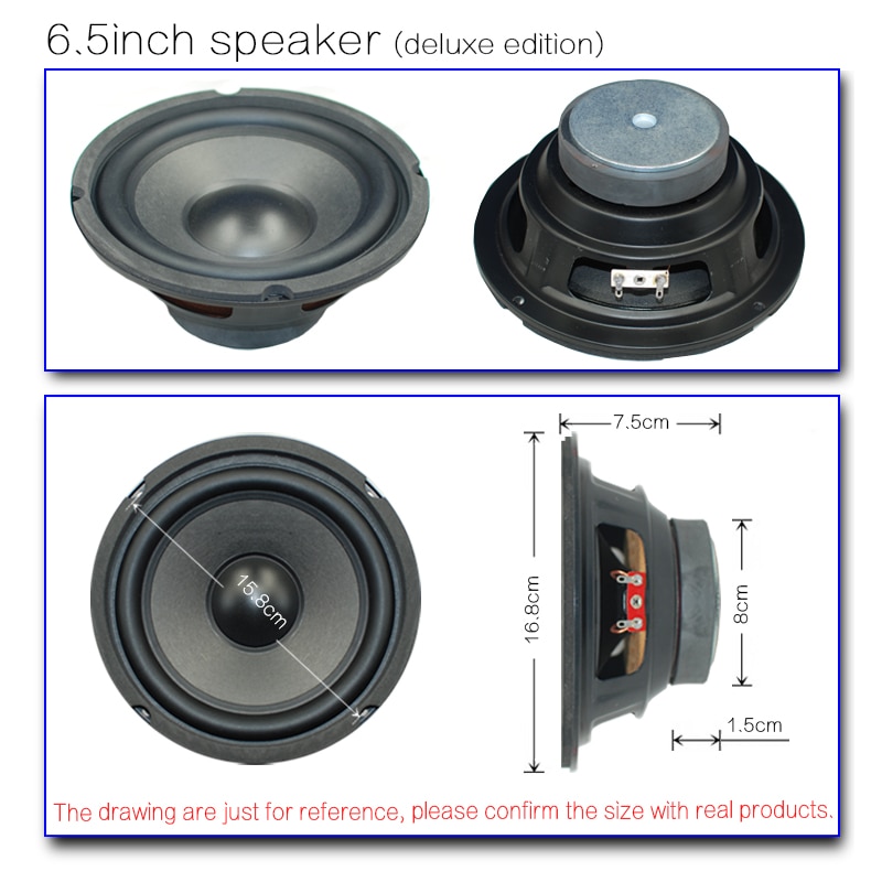 CIRMECH 5inch 6.5inch Woofer Speaker Unit Alto Ste... – Grandado