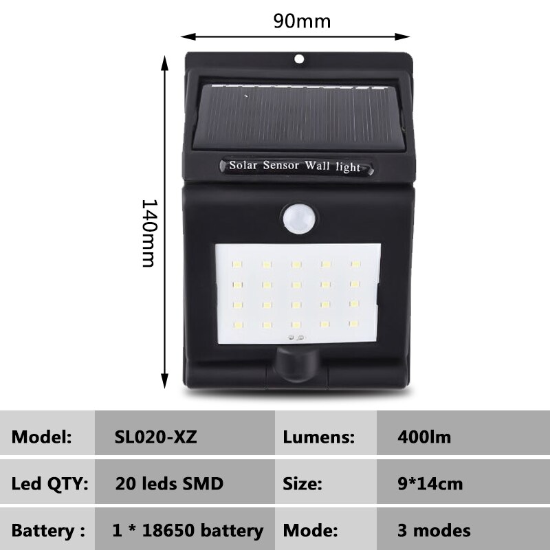 Dropshiping Rotate Solar Light Motion Sensor Stree... – Grandado