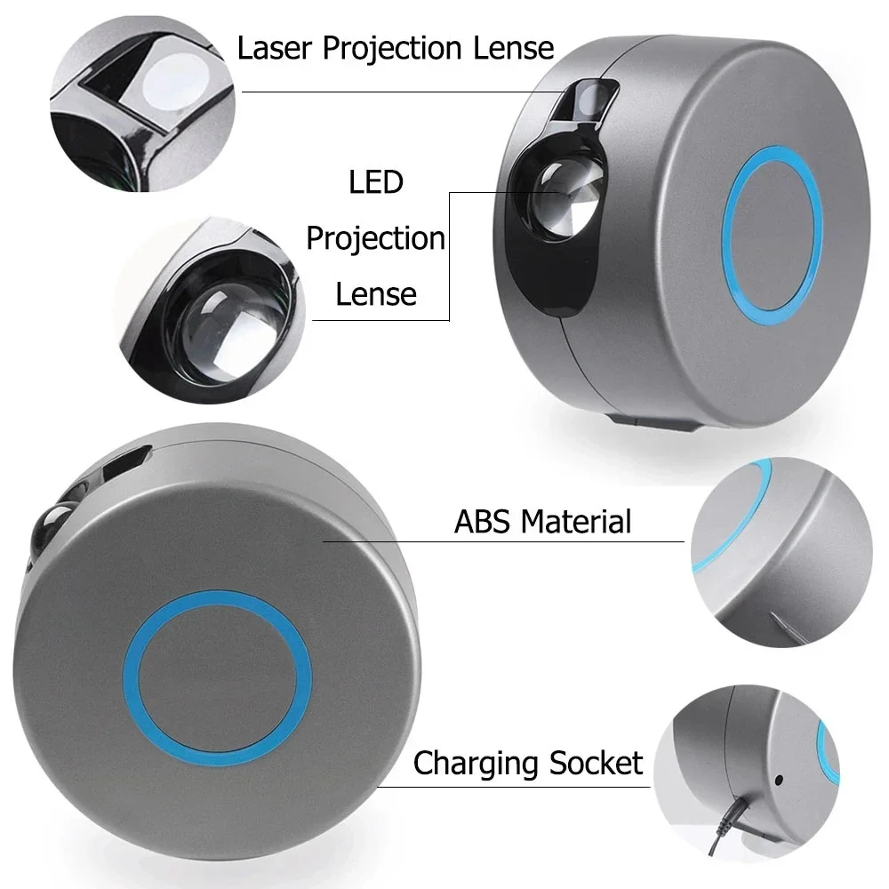 Portable LED Galaxy Star Projector Light for Bedro... – Vicedeal