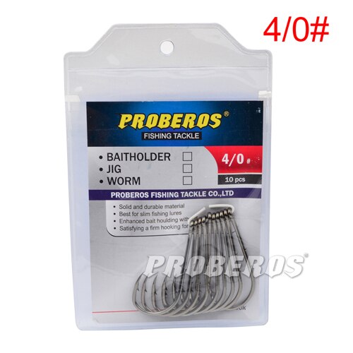 PROBEROS Brand Fishing Hook 6#-6/0# Fish Hook BAIT... – Grandado