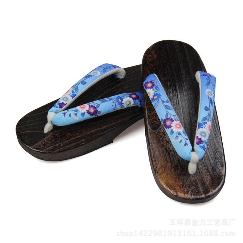 Women Japanese Geta Clogs Traditional Samurai Cher... – Grandado