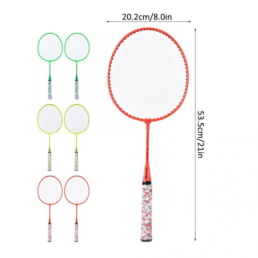Children Badminton Racket with 2 Balls Set Outdoor... – Grandado