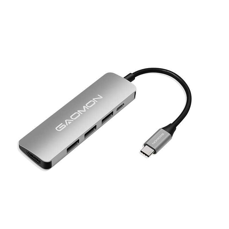 Gaomon AD01 5 Poorten Multifunctionele Hub Met 4K ... – Grandado