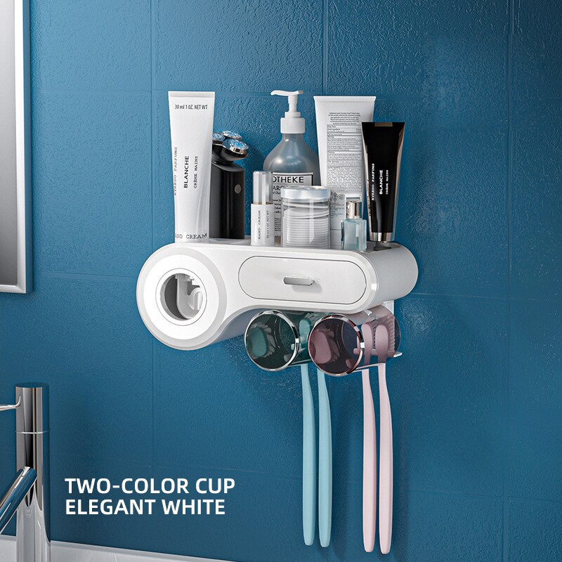 GURET Multifunction Toothbrush Holder Automatic To... – Vicedeal