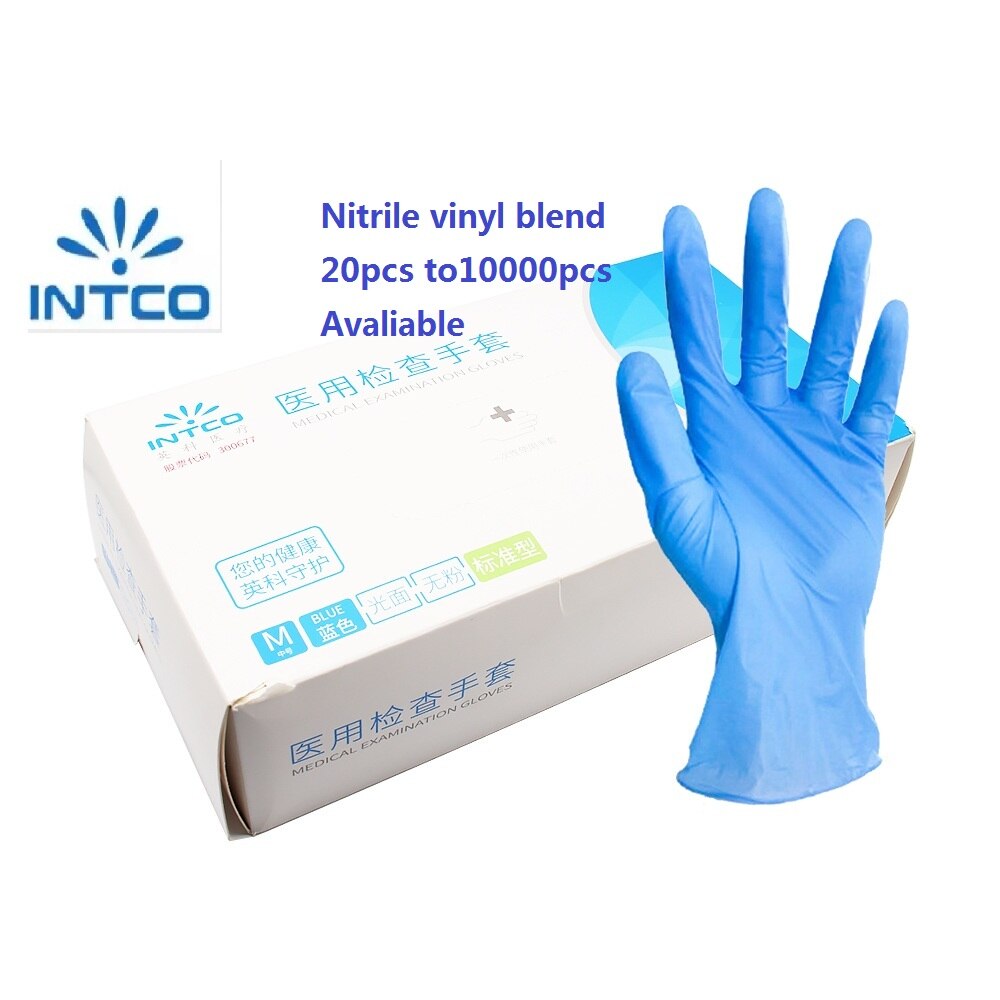 Intco nitrile gloves disposable synthetic gloves v... – Vicedeal