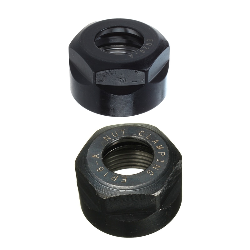 1pcs ER20 Collet Clamping Nuts & 1Pcs ER16-A Type ... – Grandado