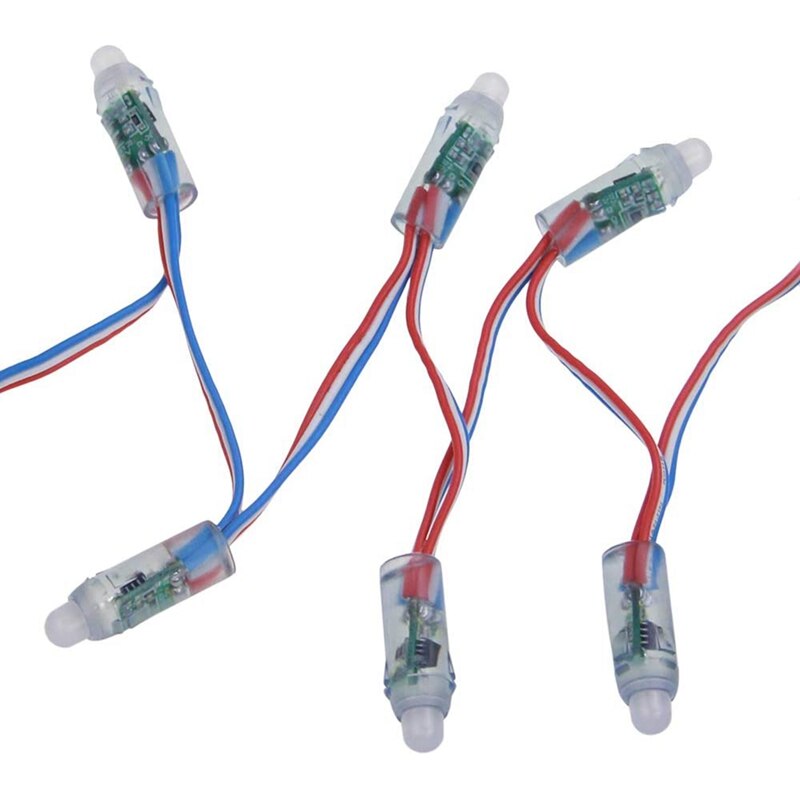 50Pcs WS2811 RGB LED Pixels Light Individually Add... – Vicedeal