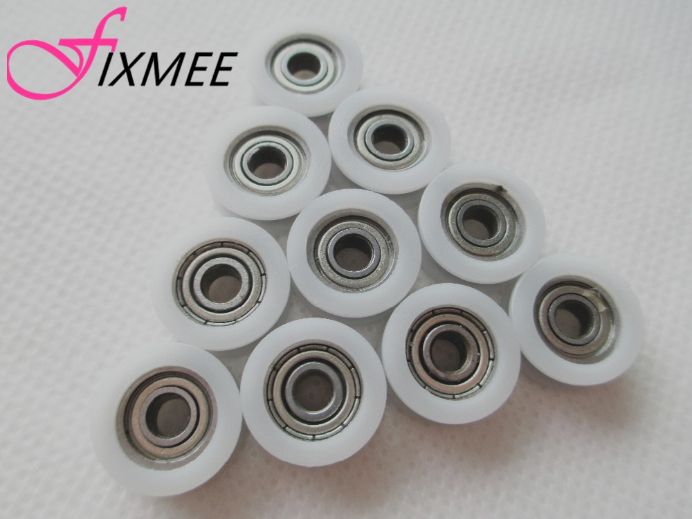 Fixmee 10Pcs 15Mm Ronde Groef Nylon Katrol Wielen ... – Grandado