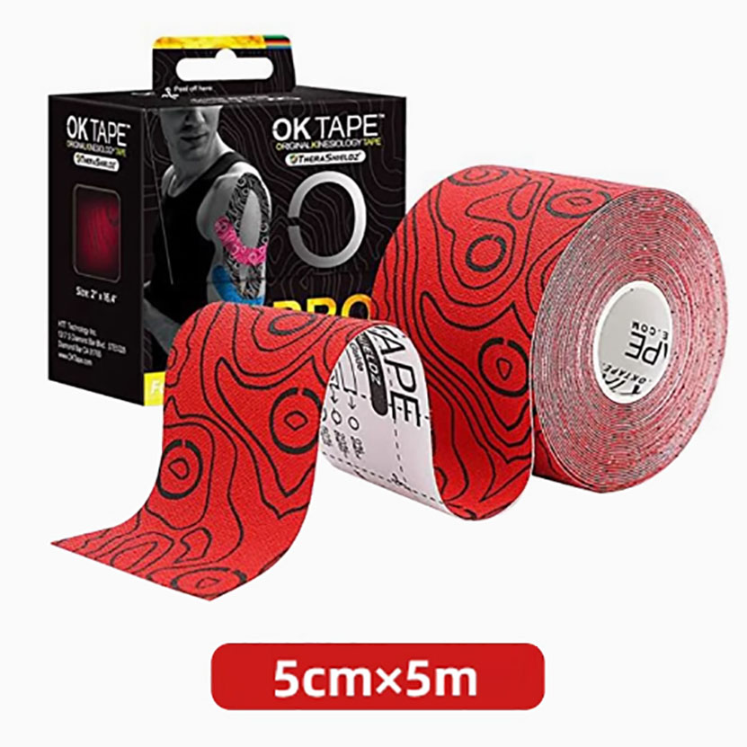 OKTAPE Kinesiology Tape Roll, Pro Adhesive Water-R... – Grandado