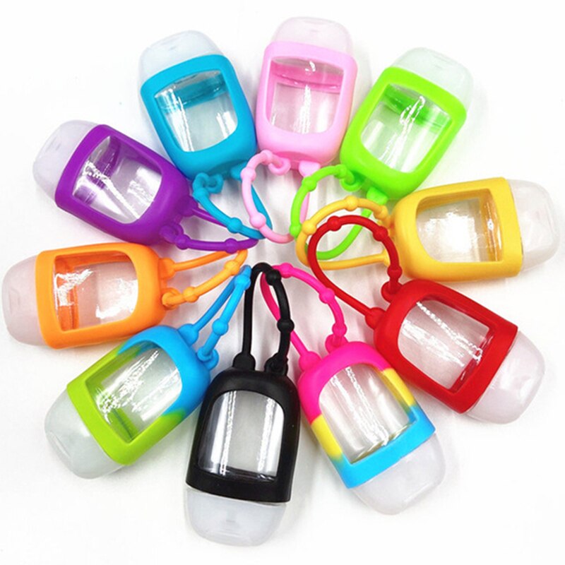 5Pcs Hand Sanitizer Sub Bottle 30ml Round Square R... – Grandado