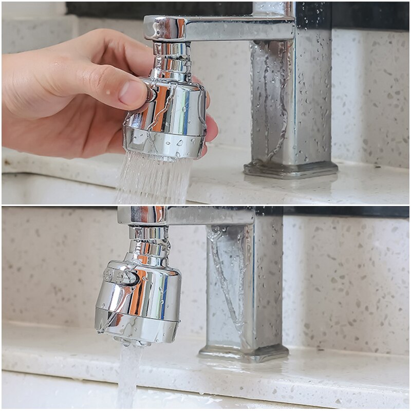 Stainless Steel Faucet Extension Bubbler Rotate Sh... – Vicedeal