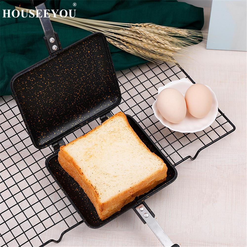 Non Stick Aluminum Frying Pan Sandwich Maker Bread... – Vicedeal