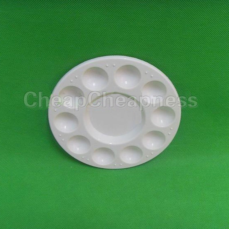 10 Wells White Painting Pallet Plastic Palette Art... – Grandado