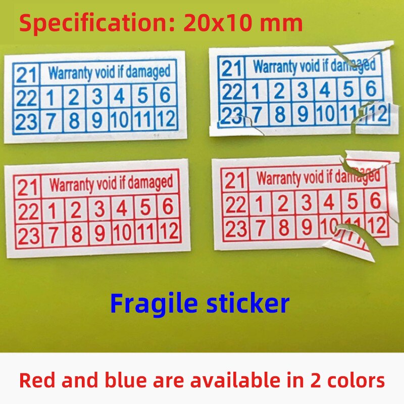 Elektronisch Product Reparatie Fragiele Label Stic... – Vicedeal