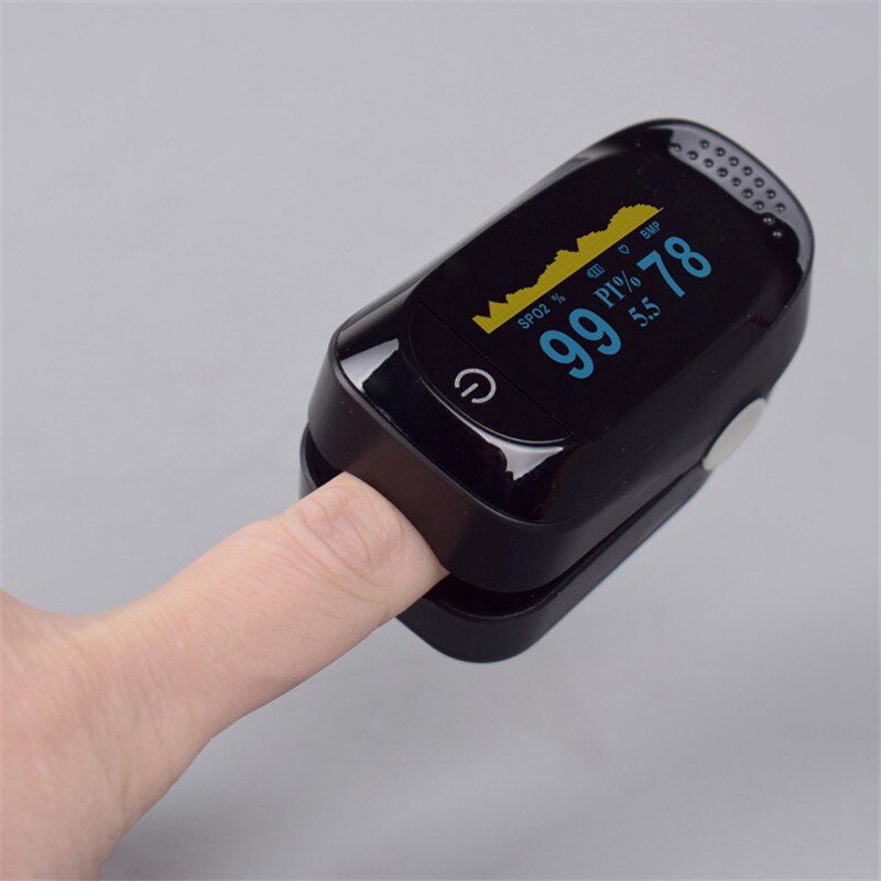 Finger Clip Oximeter Pulse Monitoring Pulse Oximet... – Grandado
