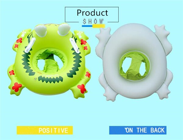 Pink Crab Frog Animal Kawaii Swim Ring Floating Su... – Vicedeal