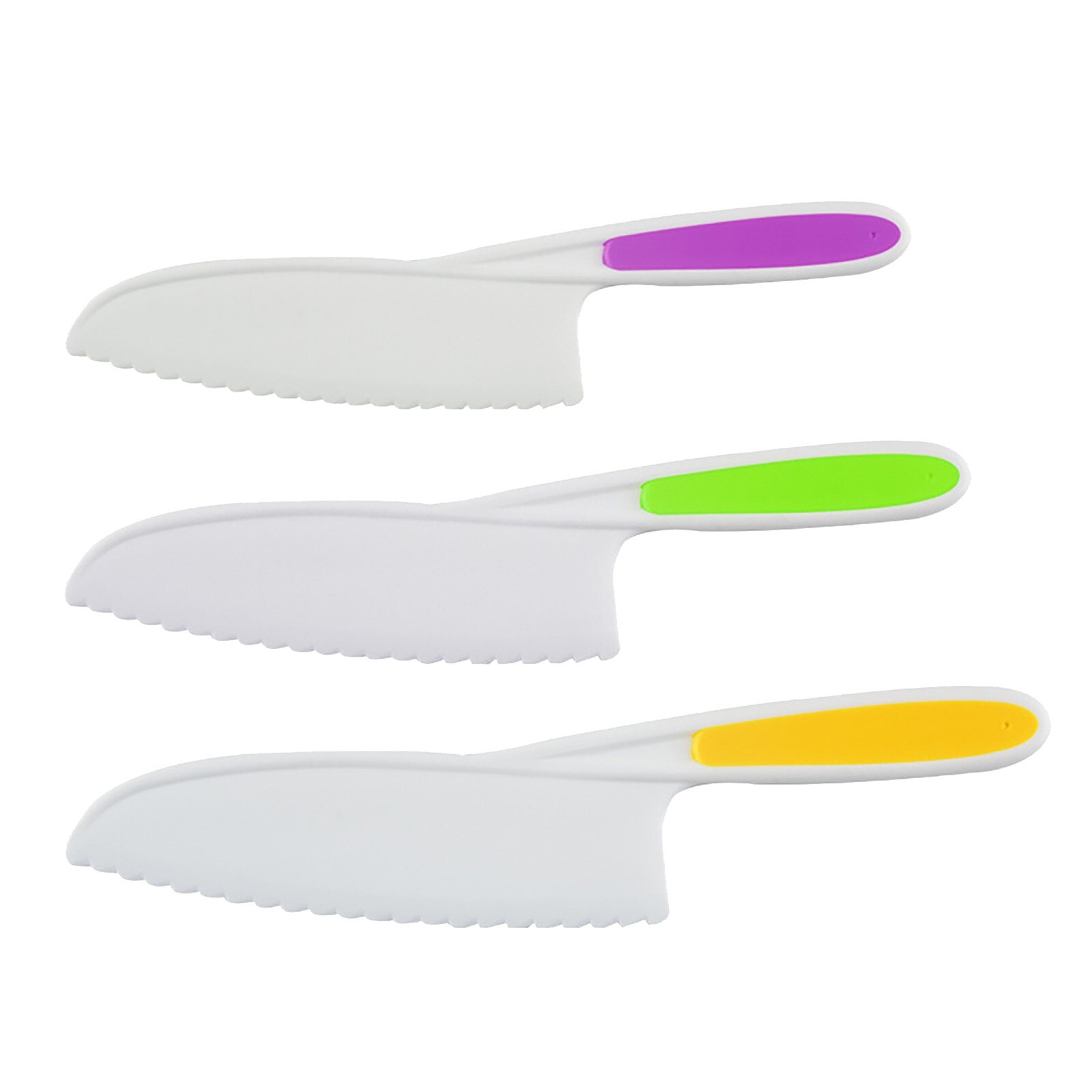 Children's Kitchen Baking Knife Set Safety Plastic... – Grandado