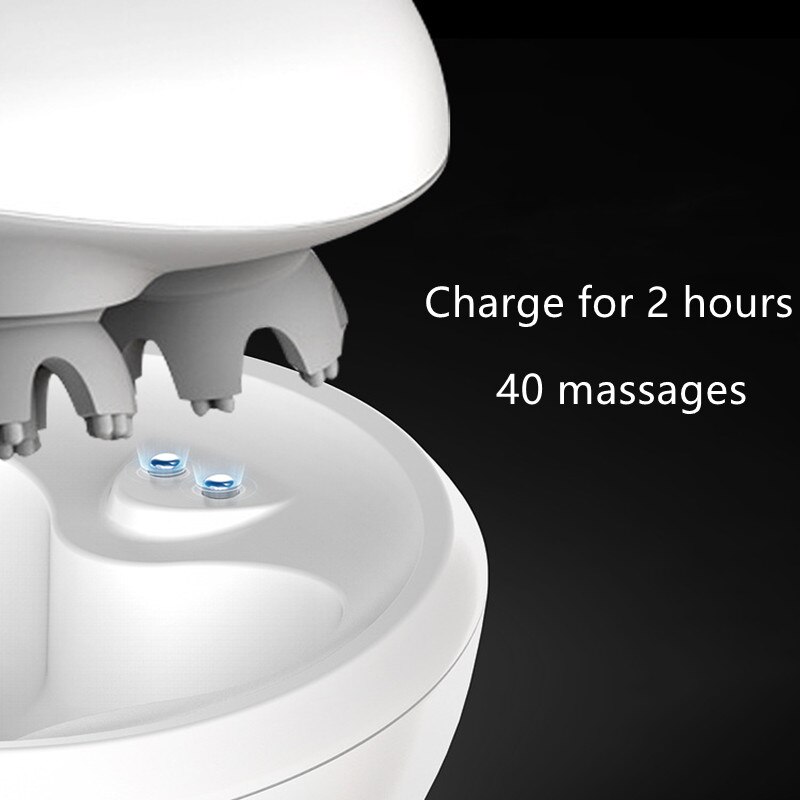 3D Vibration Smart Head Scalp Massager USB Wireles... – Grandado