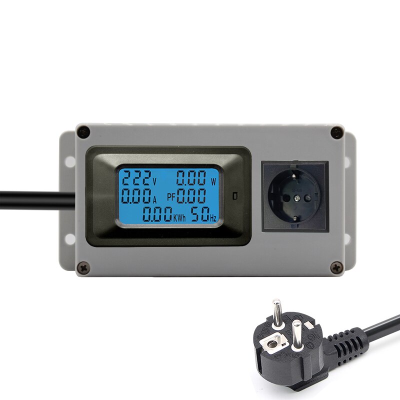 intelligent socket display energy power ampere vol... – Vicedeal