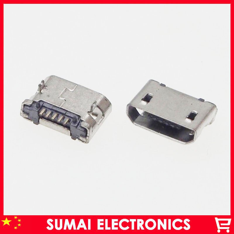 100pcs/lot Micro 5p 5pin usb connector USB female ... – Vicedeal