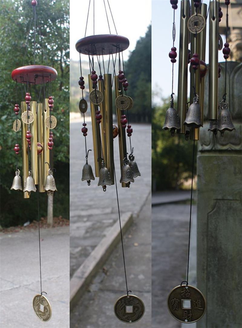 Windspiele Kupfer Antike Wind Chimes Wand-montiert... – Vicedeal