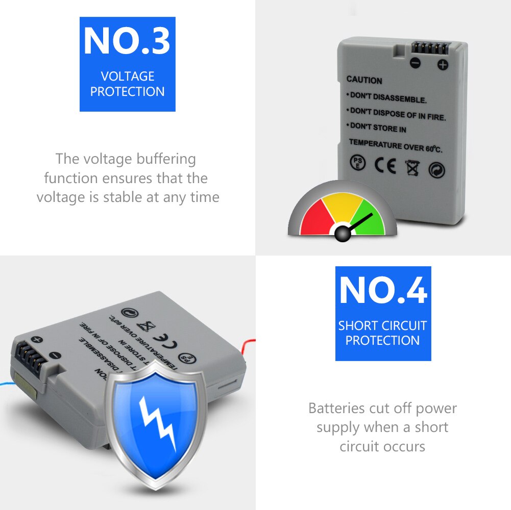 EN-EL14a En EL14a Lithium Batterijen Pack ENEL14a ... – Grandado