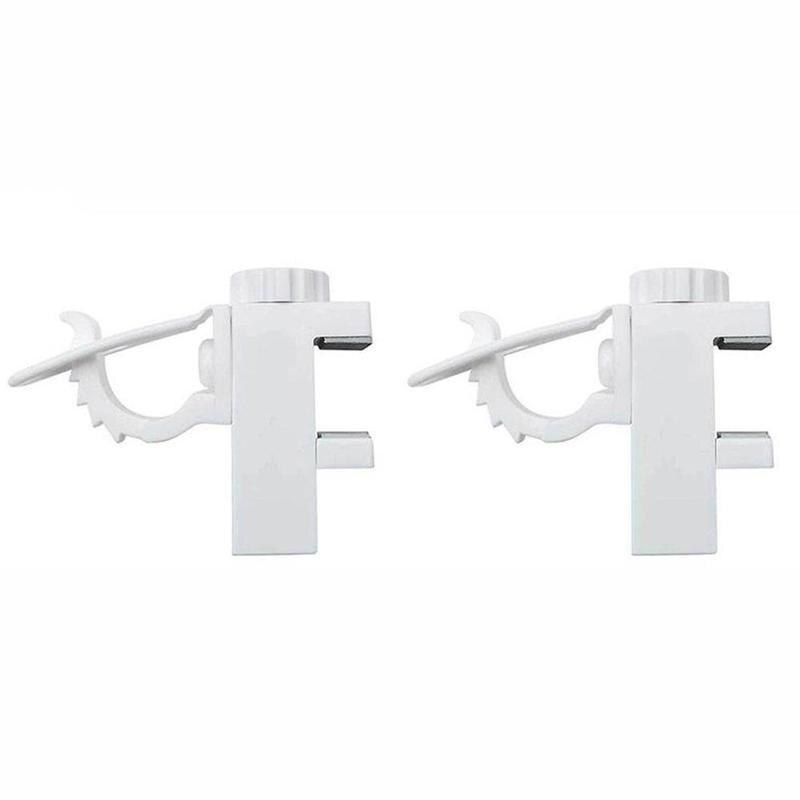 2pcs Hanging Rod Clip Curtain Hanging Hooks Wall S... – Grandado