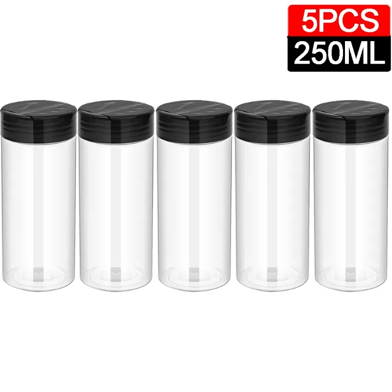 10/1PCS Clear Spice Bottle Seasoning Shaker Bottle... – Grandado