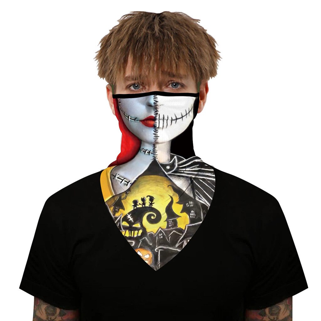 Face Mask Outdoor Print Seamless Ear Mask For Face... – Vicedeal