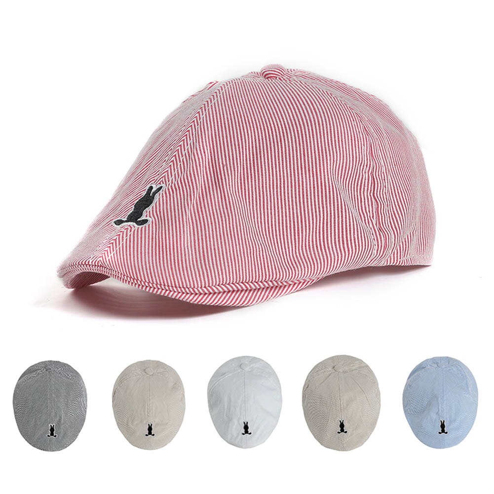 Children Kids Hat Cap Beret Rabbit Pattern Breatha... – Vicedeal