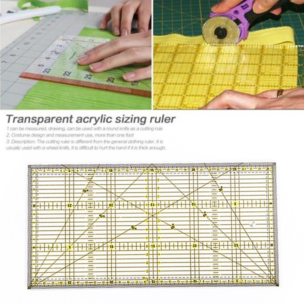 Patchwork Lineal NäHenne Lineal DIY Quilten Schnei... – Grandado