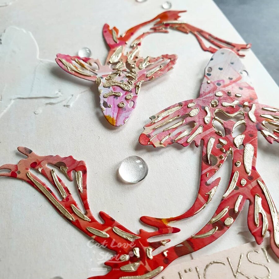 Fish Animal Metal Cutting Dies Scrapbooking Stenci... – Vicedeal