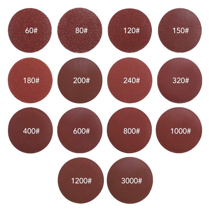 140Pcs 2 Inch Sanding Discs Pad Kit for Drill Grin... – Grandado