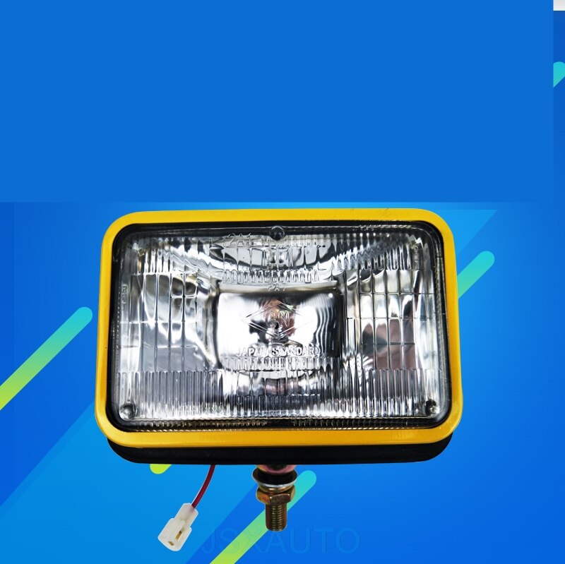 Excavator general headlight iron shell square ligh... – Vicedeal