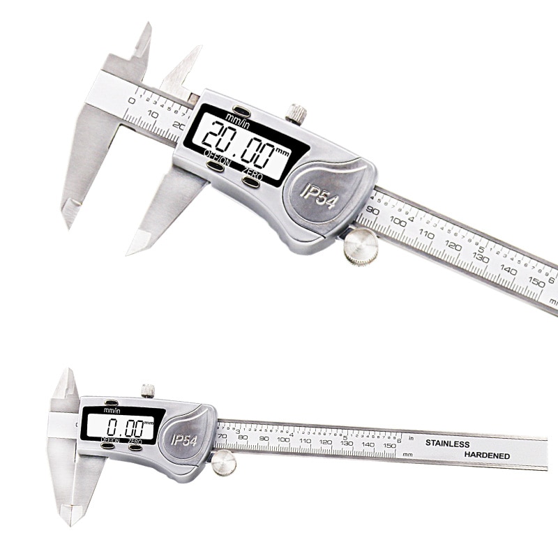 150mm 6 tommer digital vernier caliper ip54 vandt... – Grandado