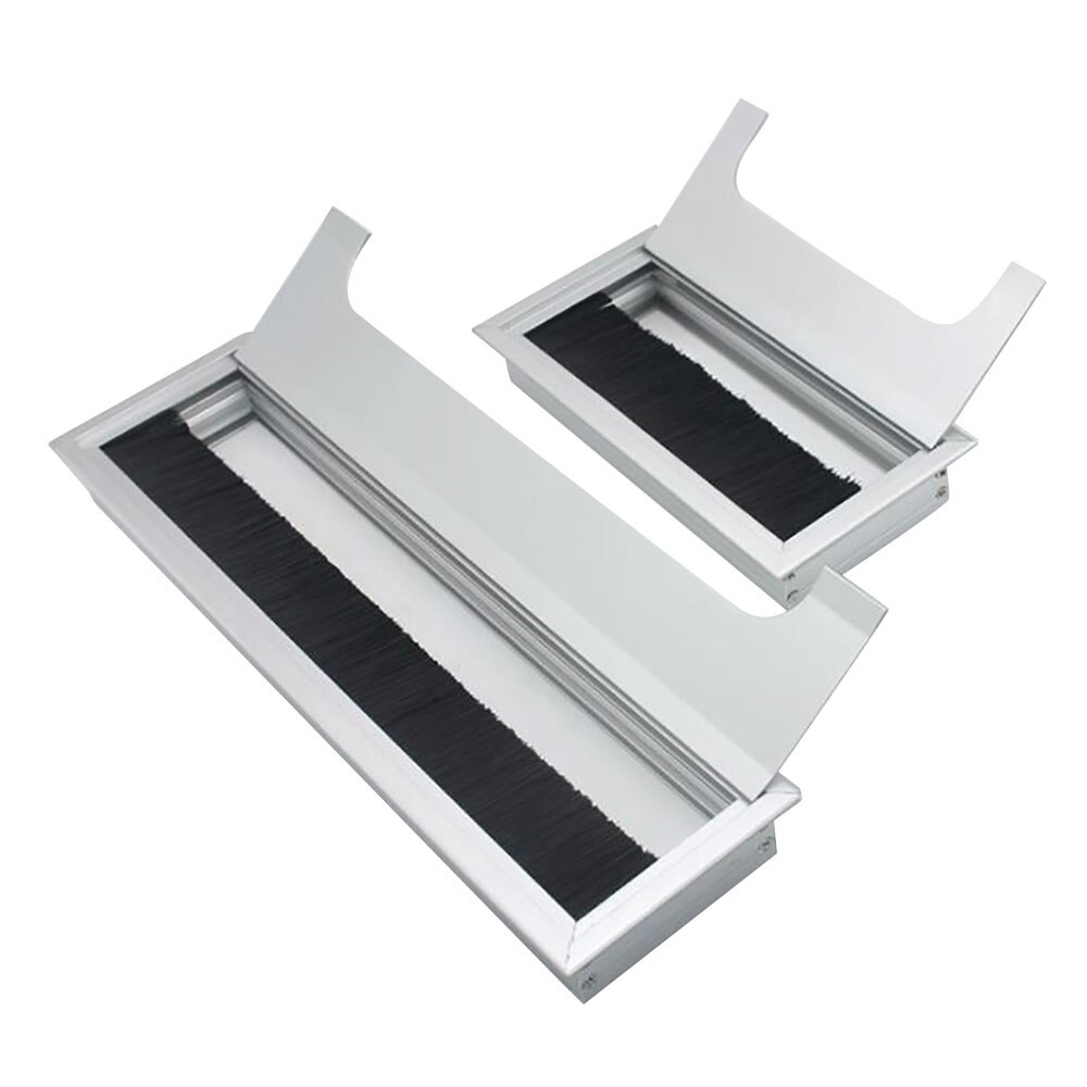 1PC Aluminum Alloy PC Desk Rectangle Wire Cable Of... – Vicedeal