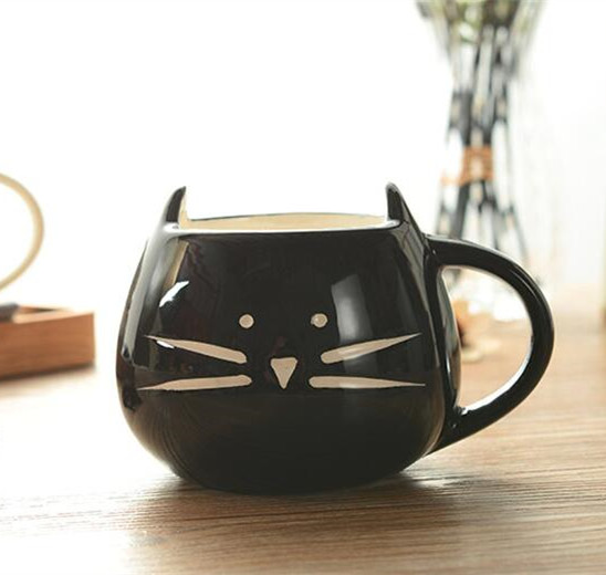400ml Cute Cat Animal Coffee Milk Mug Ceramic Cups... – Grandado