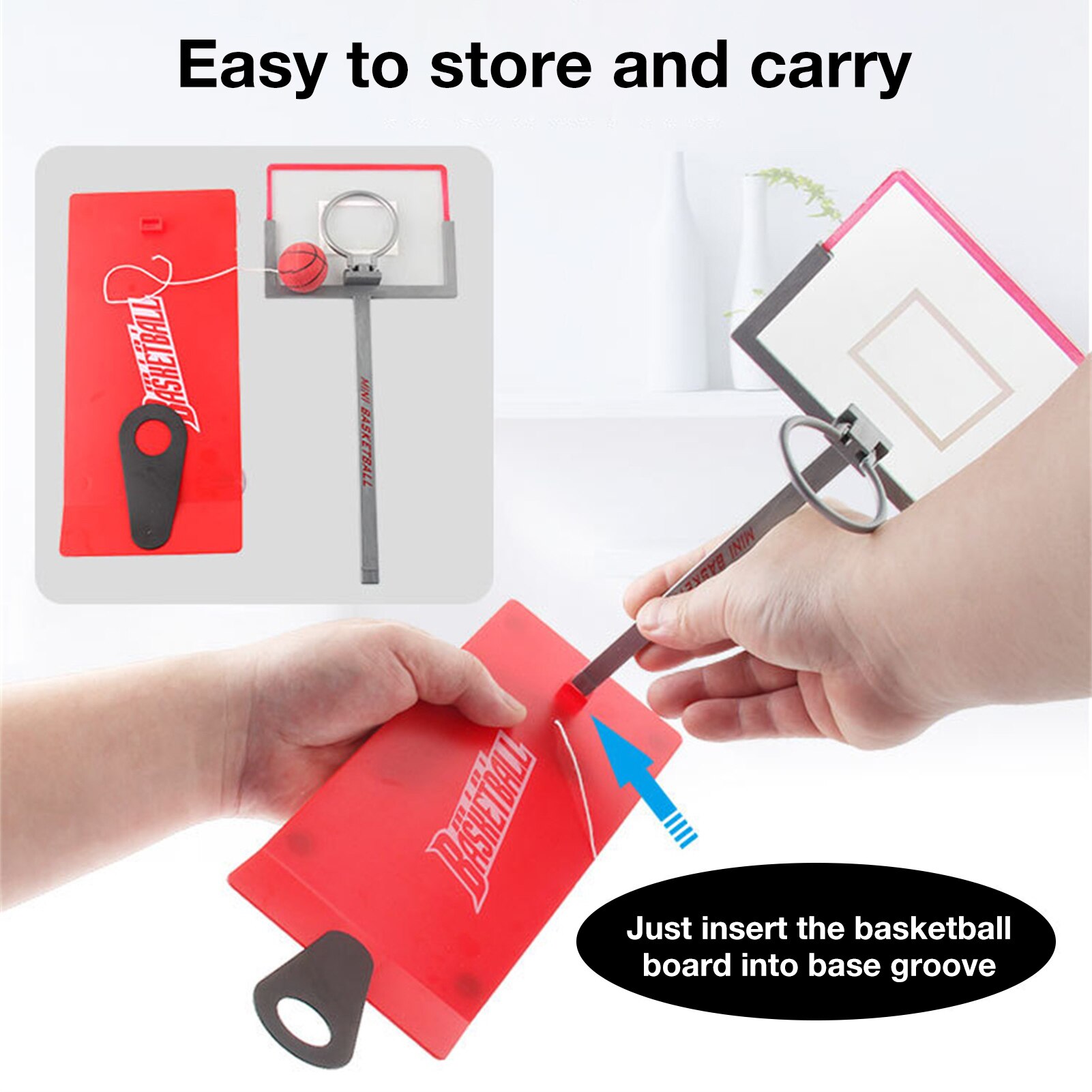 Mini Basketball Game Folding Desktop Portable Toy ... – Grandado