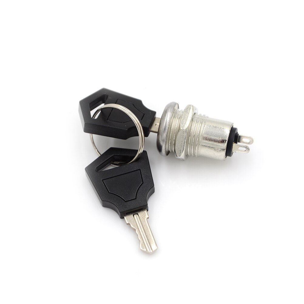 Mini 12mm Key Switch ON/OFF Lock Switch KS-01 KS01... – Vicedeal