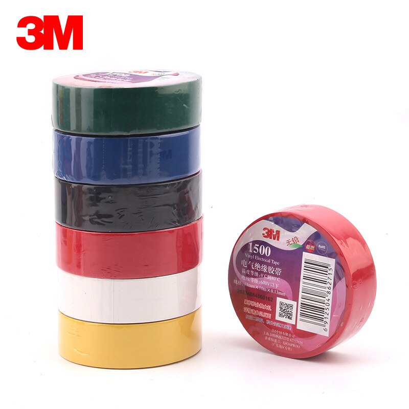 10Meters/Roll Electrical Tape 3M 1500＃ General-Pur... – Vicedeal
